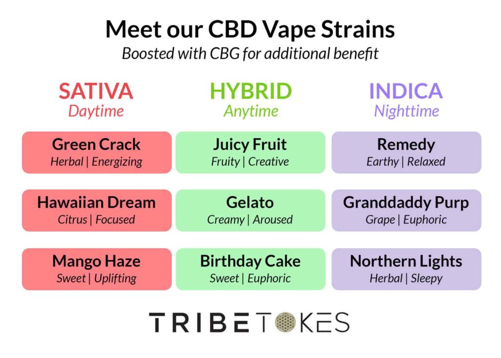 Shop CBD Cartridges for Vapes, CBD Carts | TribeTokes